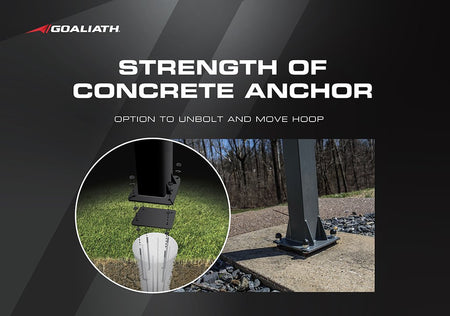 Goaliath Ignite 60" In-Ground Basketball Hoop